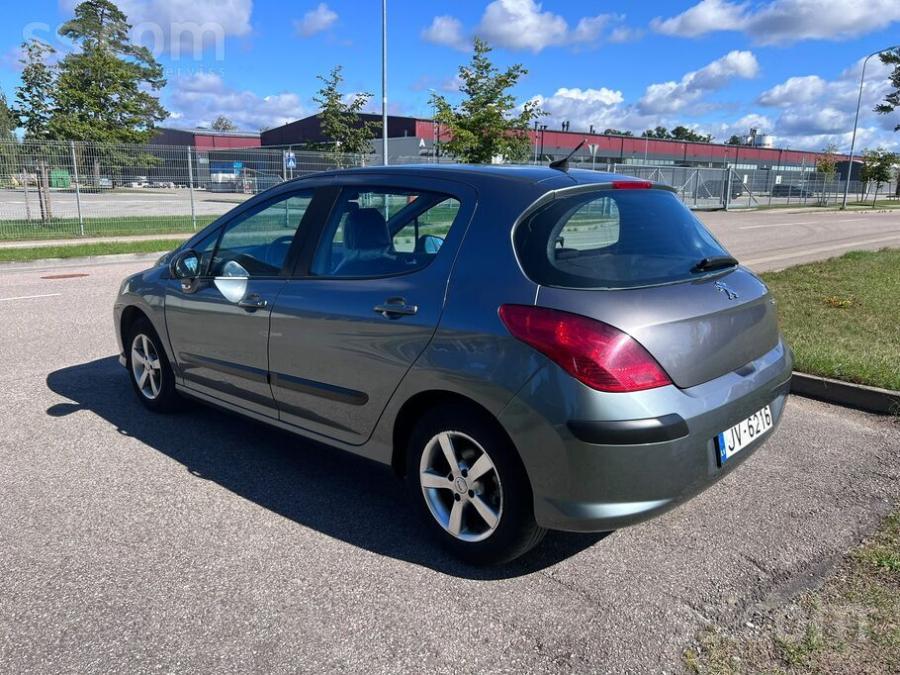 Grey Peugeot 308 2010 in Liepaja, with an engine capacity of 1.60 L and mileage of 221 thousand km for 2300 €, photo 19 on AUTOMOTO.COM.LV