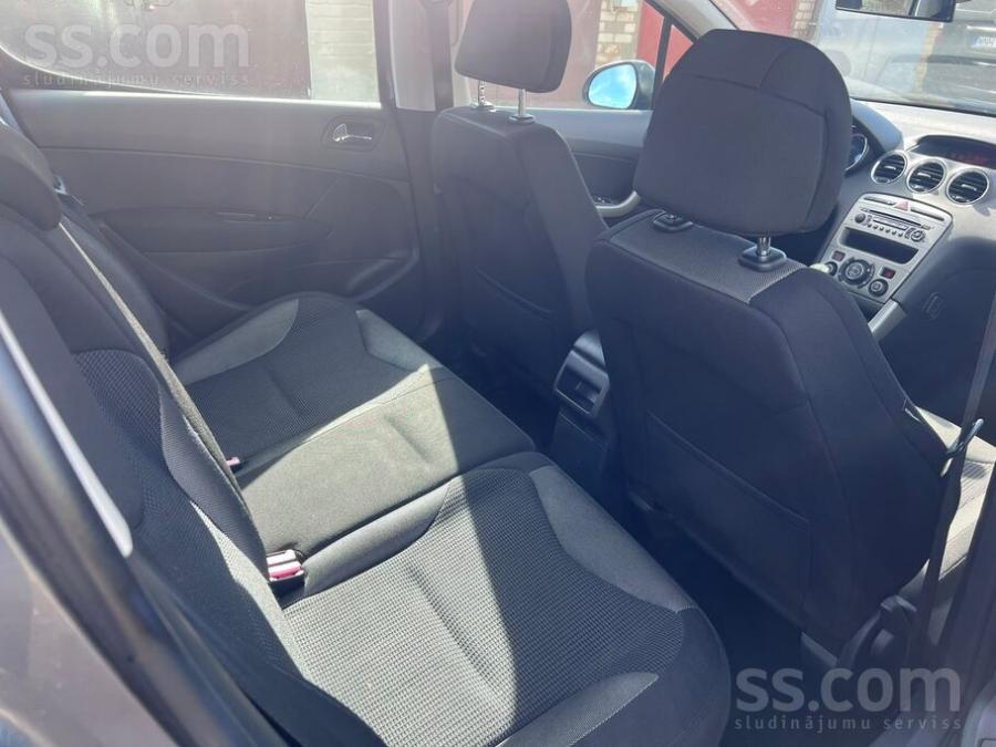 Grey Peugeot 308 2010 in Liepaja, with an engine capacity of 1.60 L and mileage of 221 thousand km for 2300 €, photo 22 on AUTOMOTO.COM.LV