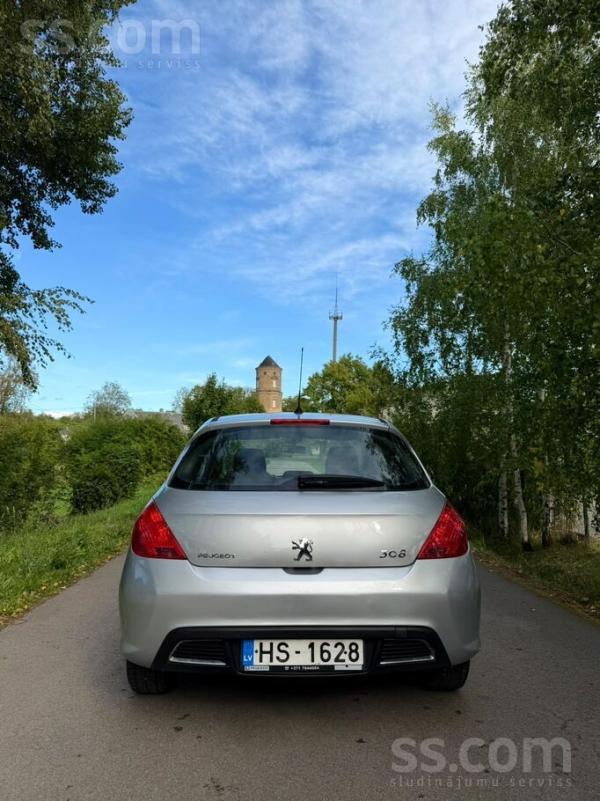 Pelēks Peugeot 308 2010 Rīga, ar dzinēja tilpumu 1.60 L un nobraukumu 188 tūkst. km par 2600 €, foto 8 vietnē AUTOMOTO.COM.LV
