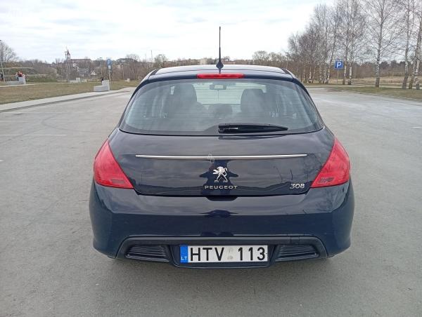 Grey Peugeot 308 2011 in Vilnius, with an engine capacity of 1.60 L and mileage of 320 thousand km for 1800 €, photo 6 on AUTOMOTO.COM.LV
