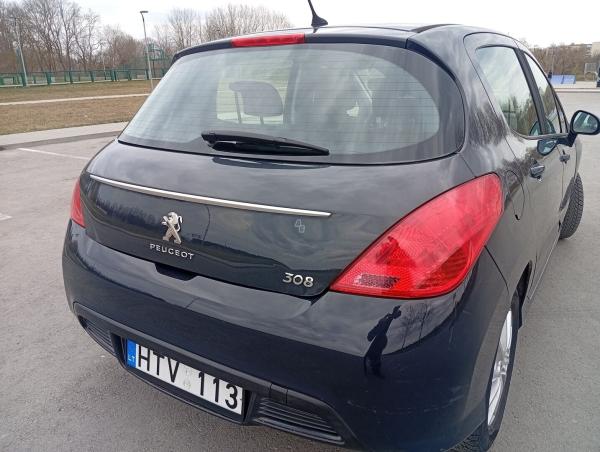 Pelēks Peugeot 308 2011 Viļņa, ar dzinēja tilpumu 1.60 L un nobraukumu 320 tūkst. km par 1800 €, foto 10 vietnē AUTOMOTO.COM.LV
