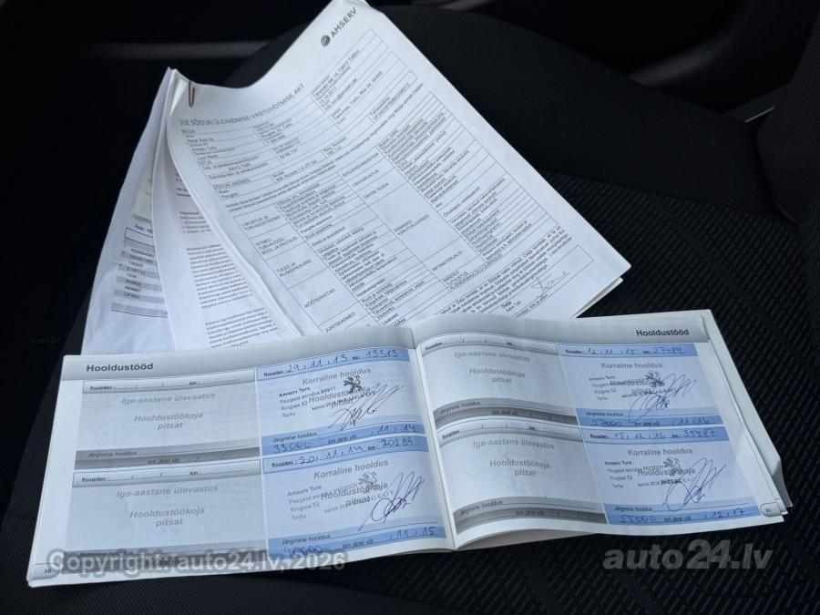 Grey Peugeot 308 2011 in Tallinn, with an engine capacity of 1.40 L and mileage of 64 thousand km for 3790 €, photo 16 on AUTOMOTO.COM.LV