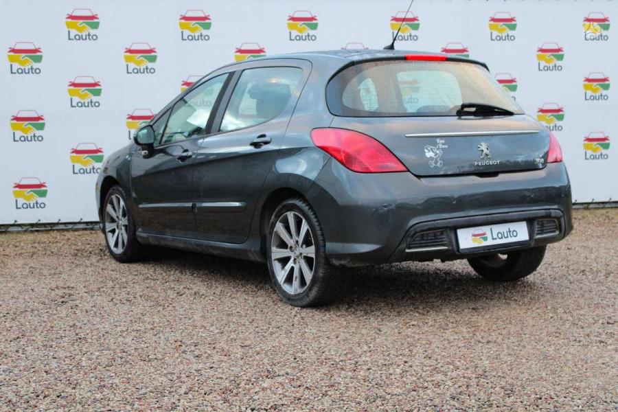 Pelēks Peugeot 308 2012 Viļņa, ar dzinēja tilpumu 1.60 L un nobraukumu 222 tūkst. km par 4690 €, foto 4 vietnē AUTOMOTO.COM.LV
