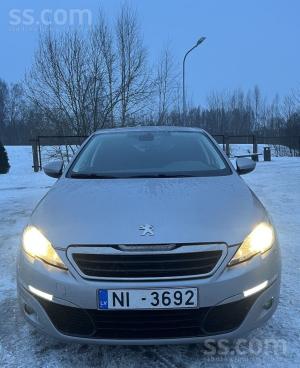 Grey Peugeot 308 2013 in Limbazi, with an engine capacity of 1.60 L and mileage of 340 thousand km for 4000 €, photo 2 on AUTOMOTO.COM.LV