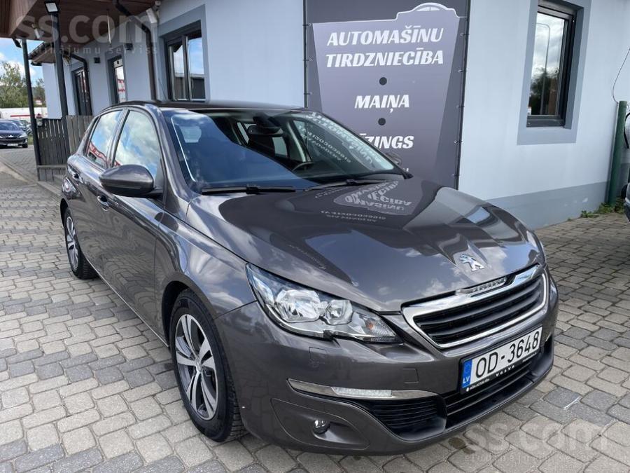 Grey Peugeot 308 2013 in Talsi, with an engine capacity of 1.60 L and mileage of 124 thousand km for 3950 €, photo 1 on AUTOMOTO.COM.LV