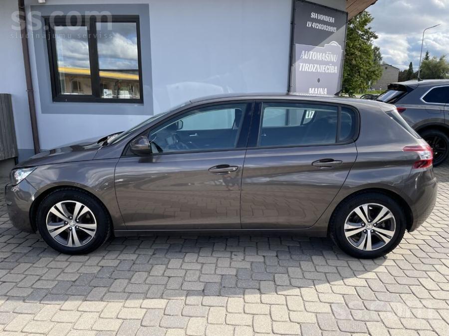 Grey Peugeot 308 2013 in Talsi, with an engine capacity of 1.60 L and mileage of 124 thousand km for 3950 €, photo 29 on AUTOMOTO.COM.LV