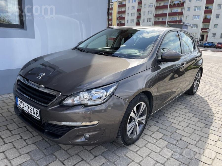 Grey Peugeot 308 2013 in Talsi, with an engine capacity of 1.60 L and mileage of 124 thousand km for 3950 €, photo 30 on AUTOMOTO.COM.LV