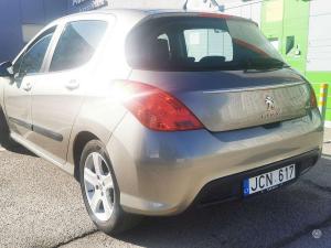 Grey Peugeot 308 2013 in Vilnius, with an engine capacity of 1.56 L and mileage of 128 thousand km for 2950 €, photo 10 on AUTOMOTO.COM.LV