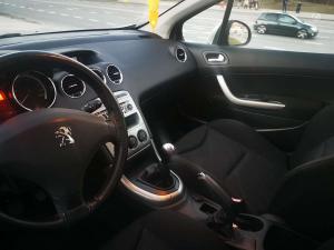 Grey Peugeot 308 2013 in Vilnius, with an engine capacity of 1.56 L and mileage of 128 thousand km for 2950 €, photo 14 on AUTOMOTO.COM.LV