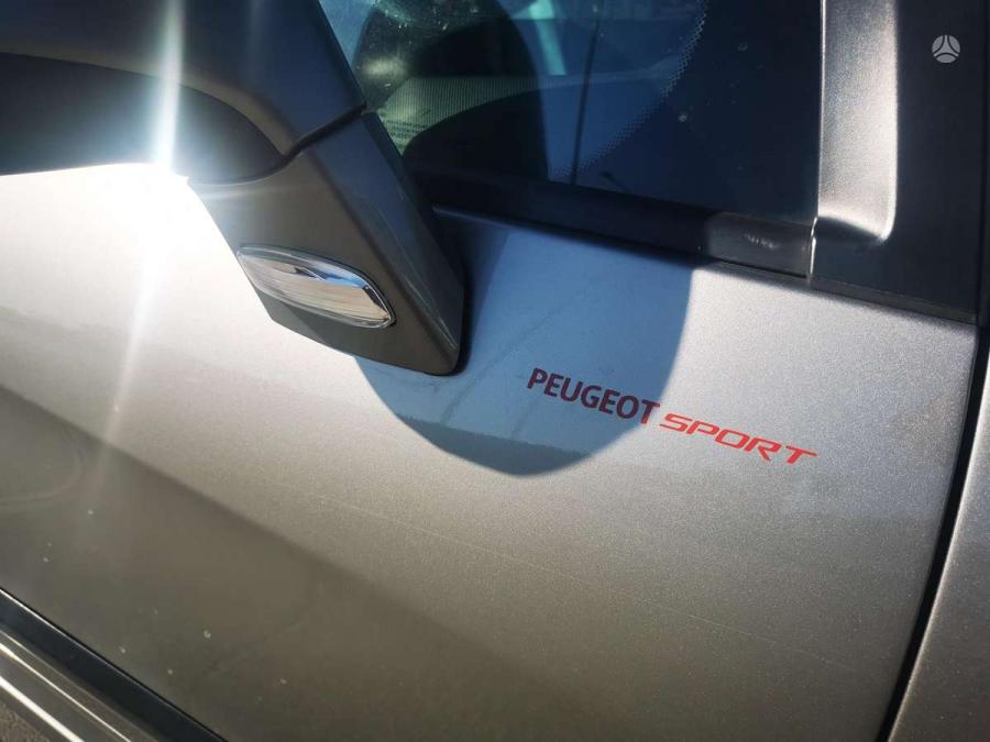 Grey Peugeot 308 2013 in Vilnius, with an engine capacity of 1.56 L and mileage of 128 thousand km for 2950 €, photo 20 on AUTOMOTO.COM.LV