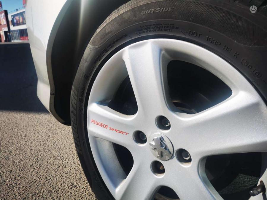 Grey Peugeot 308 2013 in Vilnius, with an engine capacity of 1.56 L and mileage of 128 thousand km for 2950 €, photo 22 on AUTOMOTO.COM.LV