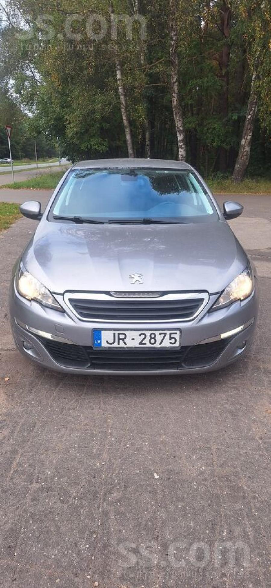 Pelēks Peugeot 308 2014 Rīga, ar dzinēja tilpumu 1.60 L un nobraukumu 221 tūkst. km par 3620 €, foto 3 vietnē AUTOMOTO.COM.LV