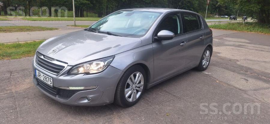 Pelēks Peugeot 308 2014 Rīga, ar dzinēja tilpumu 1.60 L un nobraukumu 221 tūkst. km par 3620 €, foto 4 vietnē AUTOMOTO.COM.LV