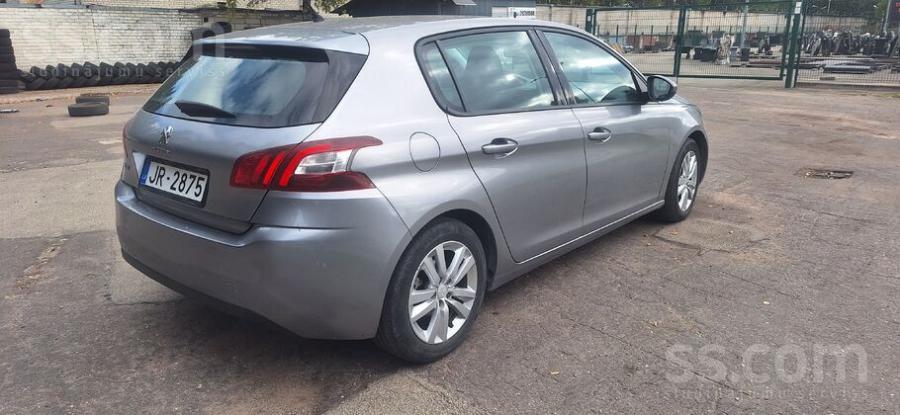 Pelēks Peugeot 308 2014 Rīga, ar dzinēja tilpumu 1.60 L un nobraukumu 221 tūkst. km par 3620 €, foto 6 vietnē AUTOMOTO.COM.LV