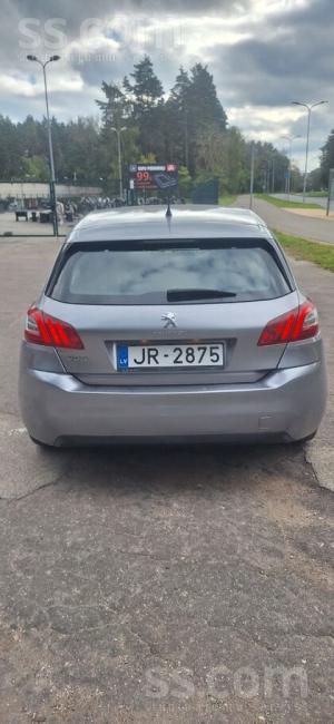 Pelēks Peugeot 308 2014 Rīga, ar dzinēja tilpumu 1.60 L un nobraukumu 221 tūkst. km par 3620 €, foto 7 vietnē AUTOMOTO.COM.LV