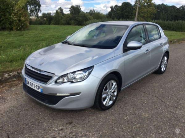 Pelēks Peugeot 308 2014 Raseiniai, ar dzinēja tilpumu 1.56 L un nobraukumu 227 tūkst. km par 4499 €, foto 1 vietnē AUTOMOTO.COM.LV