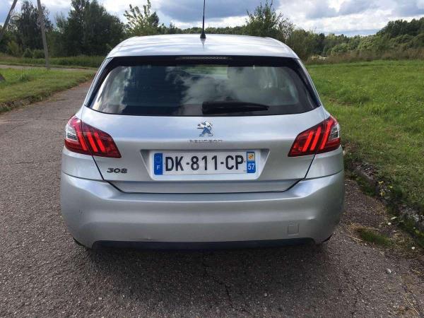 Pelēks Peugeot 308 2014 Raseiniai, ar dzinēja tilpumu 1.56 L un nobraukumu 227 tūkst. km par 4499 €, foto 5 vietnē AUTOMOTO.COM.LV