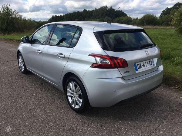 Pelēks Peugeot 308 2014 Raseiniai, ar dzinēja tilpumu 1.56 L un nobraukumu 227 tūkst. km par 4499 €, foto 6 vietnē AUTOMOTO.COM.LV