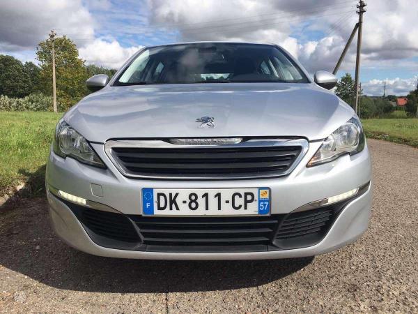 Pelēks Peugeot 308 2014 Raseiniai, ar dzinēja tilpumu 1.56 L un nobraukumu 227 tūkst. km par 4499 €, foto 7 vietnē AUTOMOTO.COM.LV