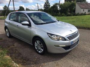 Grey Peugeot 308 2014 in Raseiniai, with an engine capacity of 1.56 L and mileage of 227 thousand km for 4499 €, photo 8 on AUTOMOTO.COM.LV