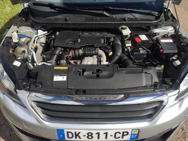 Pelēks Peugeot 308 2014 Raseiniai, ar dzinēja tilpumu 1.56 L un nobraukumu 227 tūkst. km par 4499 €, foto 10 vietnē AUTOMOTO.COM.LV