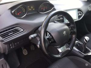 Grey Peugeot 308 2014 in Raseiniai, with an engine capacity of 1.56 L and mileage of 227 thousand km for 4499 €, photo 15 on AUTOMOTO.COM.LV