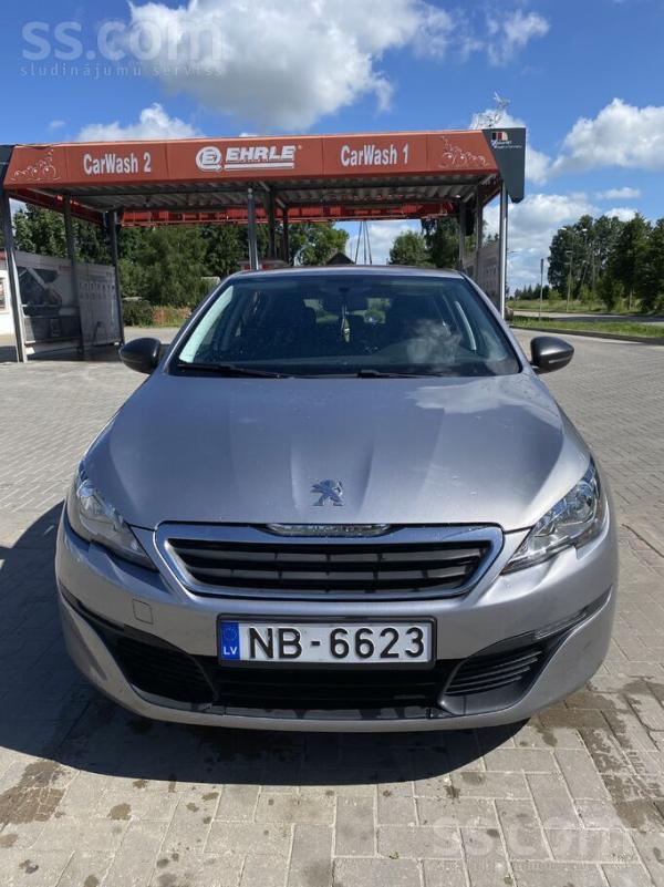 Pelēks Peugeot 308 2015 Daugavpils, ar dzinēja tilpumu 1.60 L un nobraukumu 253 tūkst. km par 2500 €, foto 4 vietnē AUTOMOTO.COM.LV