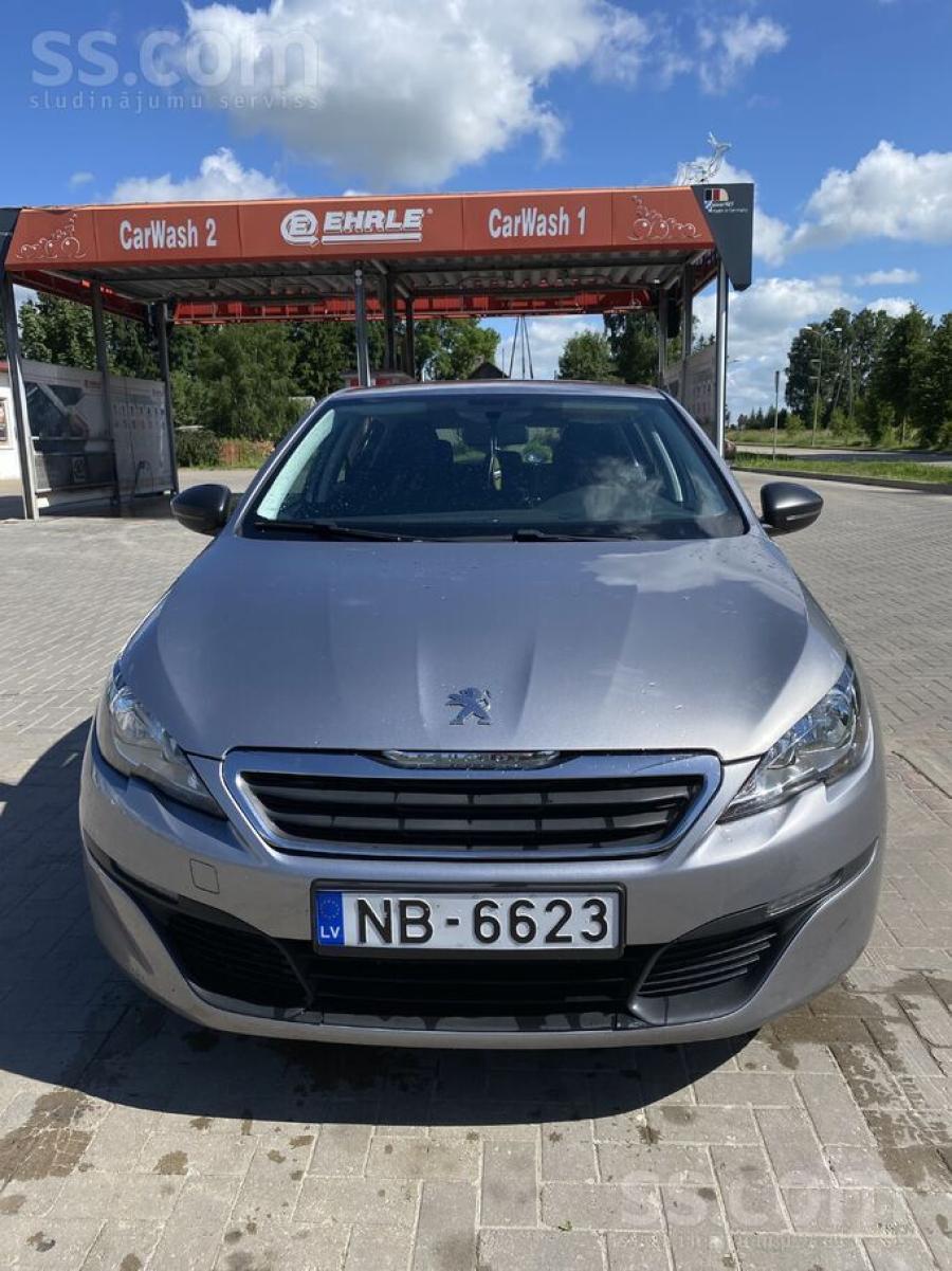 Pelēks Peugeot 308 2015 Daugavpils, ar dzinēja tilpumu 1.60 L un nobraukumu 253 tūkst. km par 2500 €, foto 5 vietnē AUTOMOTO.COM.LV