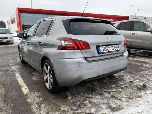Pelēks Peugeot 308 2015 Kauņa, ar dzinēja tilpumu 1.20 L un nobraukumu 140 tūkst. km par 5000 €, foto 4 vietnē AUTOMOTO.COM.LV