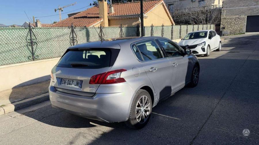 Pelēks Peugeot 308 2015 Tauragė, ar dzinēja tilpumu 1.56 L un nobraukumu 224 tūkst. km par 4900 €, foto 8 vietnē AUTOMOTO.COM.LV