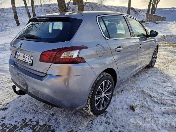 Pelēks Peugeot 308 2015 Daugavpils, ar dzinēja tilpumu 1.20 L un nobraukumu 205 tūkst. km par 5950 €, foto 7 vietnē AUTOMOTO.COM.LV