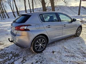 Grey Peugeot 308 2015 in Daugavpils, with an engine capacity of 1.20 L and mileage of 205 thousand km for 5950 €, photo 9 on AUTOMOTO.COM.LV