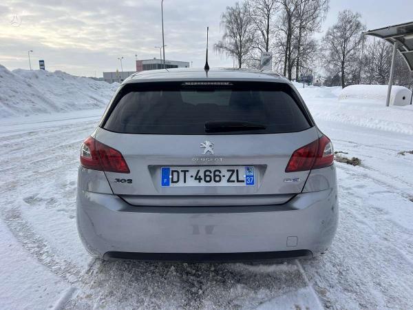 Pelēks Peugeot 308 2015 Tauragė, ar dzinēja tilpumu 2.00 L un nobraukumu 270 tūkst. km par 5250 €, foto 6 vietnē AUTOMOTO.COM.LV
