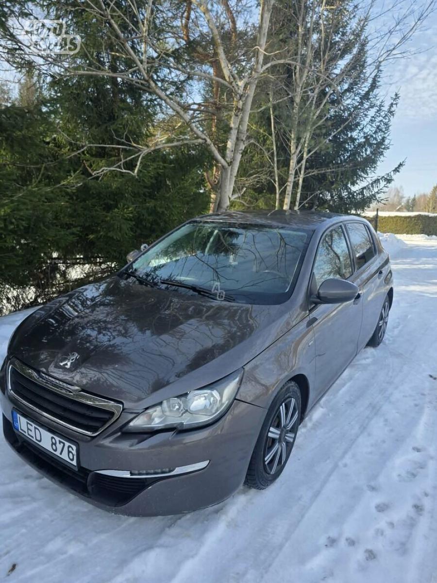 Grey Peugeot 308 2015 in Vilnius, with an engine capacity of 1.60 L and mileage of 359 thousand km for 5100 €, photo 6 on AUTOMOTO.COM.LV