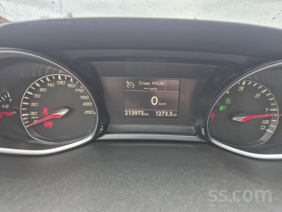 Pelēks Peugeot 308 2015 Liepāja, ar dzinēja tilpumu 1.60 L un nobraukumu 214 tūkst. km par 5800 €, foto 15 vietnē AUTOMOTO.COM.LV
