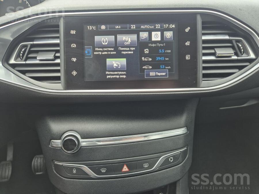Pelēks Peugeot 308 2015 Liepāja, ar dzinēja tilpumu 1.60 L un nobraukumu 214 tūkst. km par 5800 €, foto 18 vietnē AUTOMOTO.COM.LV