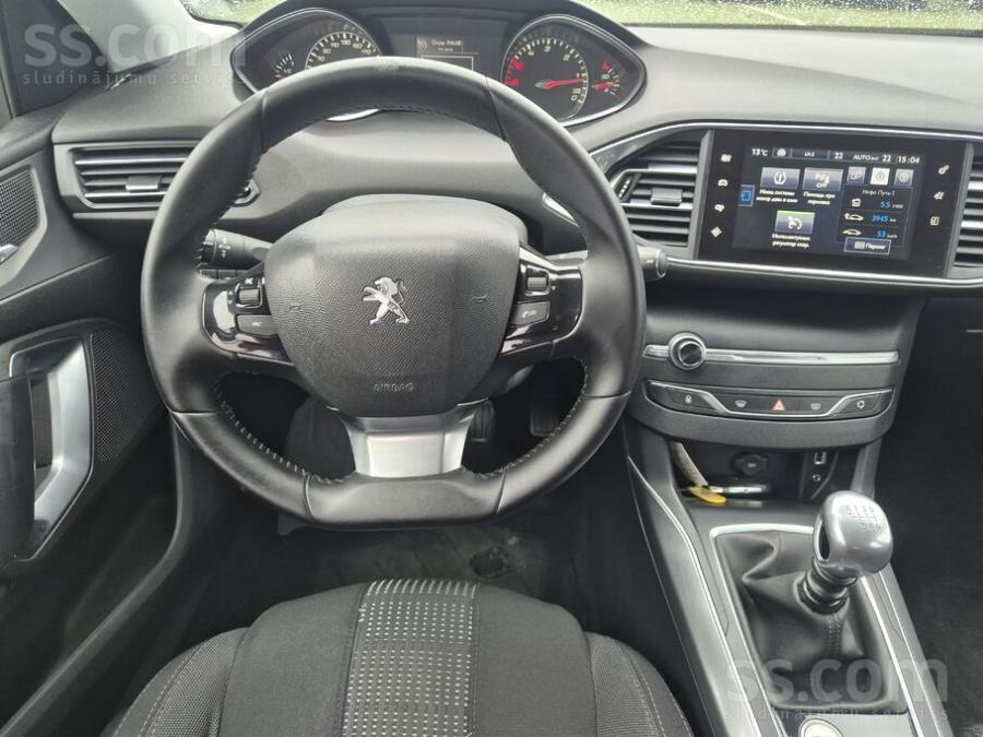 Pelēks Peugeot 308 2015 Liepāja, ar dzinēja tilpumu 1.60 L un nobraukumu 214 tūkst. km par 5800 €, foto 20 vietnē AUTOMOTO.COM.LV