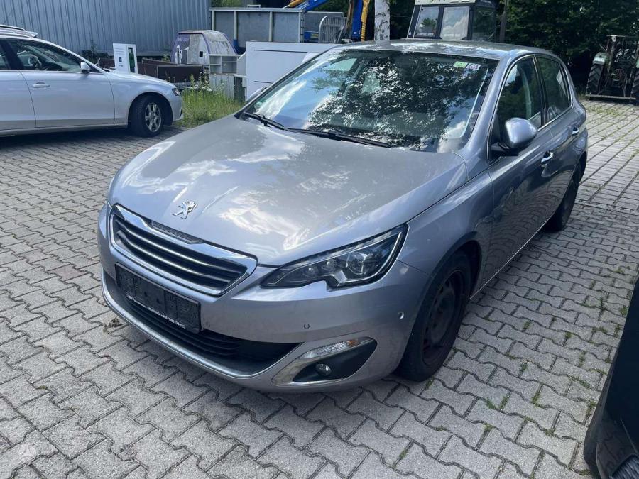 Grey Peugeot 308 2015 in Marijampole, with an engine capacity of 1.20 L and mileage of 190 thousand km for 3350 €, photo 1 on AUTOMOTO.COM.LV