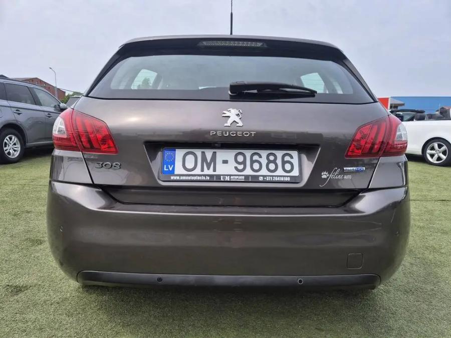 Pelēks Peugeot 308 2015 Liepāja, ar dzinēja tilpumu 1.60 L un nobraukumu 214 tūkst. km par 5800 €, foto 7 vietnē AUTOMOTO.COM.LV