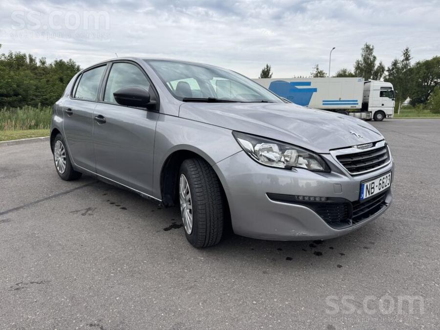 Pelēks Peugeot 308 2015 Daugavpils, ar dzinēja tilpumu 1.60 L un nobraukumu 254 tūkst. km par 2650 €, foto 4 vietnē AUTOMOTO.COM.LV