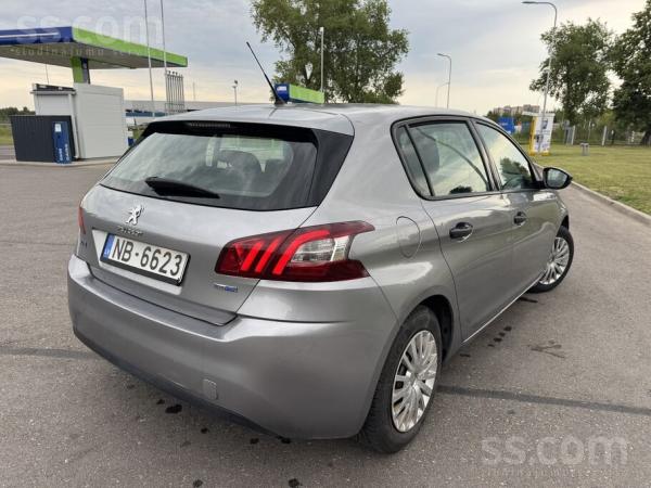 Pelēks Peugeot 308 2015 Daugavpils, ar dzinēja tilpumu 1.60 L un nobraukumu 254 tūkst. km par 2650 €, foto 6 vietnē AUTOMOTO.COM.LV