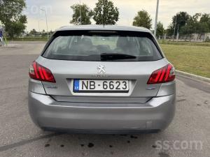 Pelēks Peugeot 308 2015 Daugavpils, ar dzinēja tilpumu 1.60 L un nobraukumu 254 tūkst. km par 2650 €, foto 10 vietnē AUTOMOTO.COM.LV