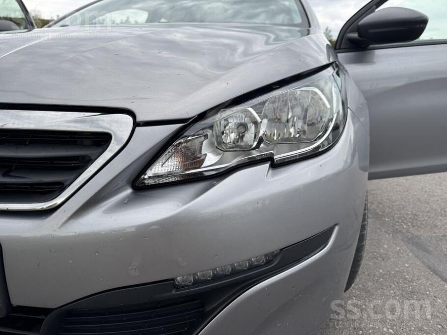 Pelēks Peugeot 308 2015 Daugavpils, ar dzinēja tilpumu 1.60 L un nobraukumu 254 tūkst. km par 2650 €, foto 20 vietnē AUTOMOTO.COM.LV