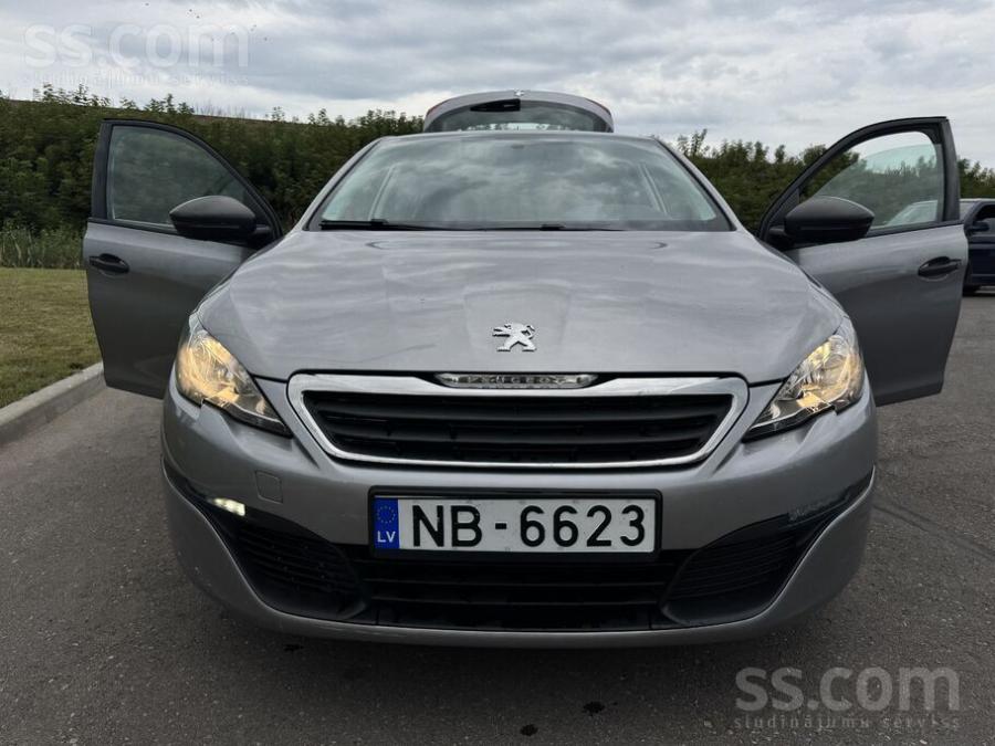 Pelēks Peugeot 308 2015 Daugavpils, ar dzinēja tilpumu 1.60 L un nobraukumu 254 tūkst. km par 2650 €, foto 21 vietnē AUTOMOTO.COM.LV