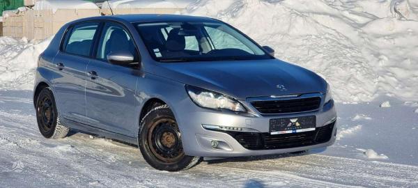Pelēks Peugeot 308 2016 Šauļi, ar dzinēja tilpumu 1.60 L un nobraukumu 212 tūkst. km par 6800 €, foto 6 vietnē AUTOMOTO.COM.LV