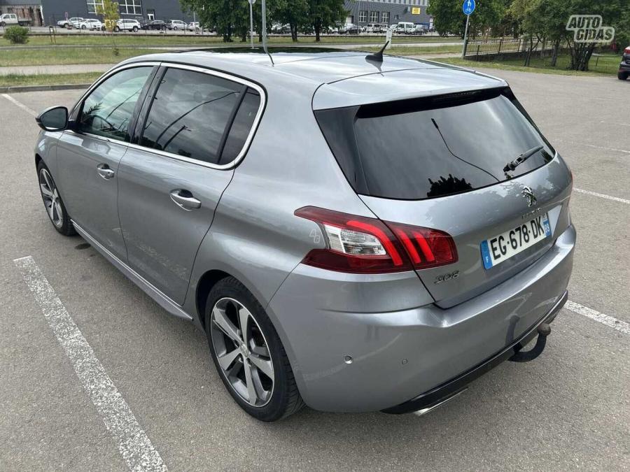 Pelēks Peugeot 308 2016 Tauragė, ar dzinēja tilpumu 2.00 L un nobraukumu 240 tūkst. km par 8300 €, foto 4 vietnē AUTOMOTO.COM.LV