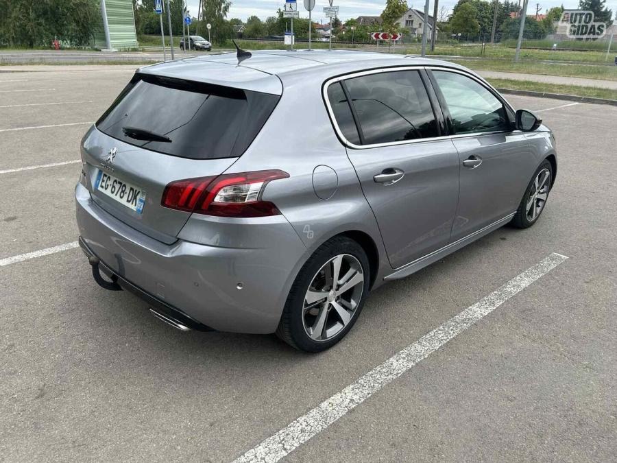 Pelēks Peugeot 308 2016 Tauragė, ar dzinēja tilpumu 2.00 L un nobraukumu 240 tūkst. km par 8300 €, foto 5 vietnē AUTOMOTO.COM.LV