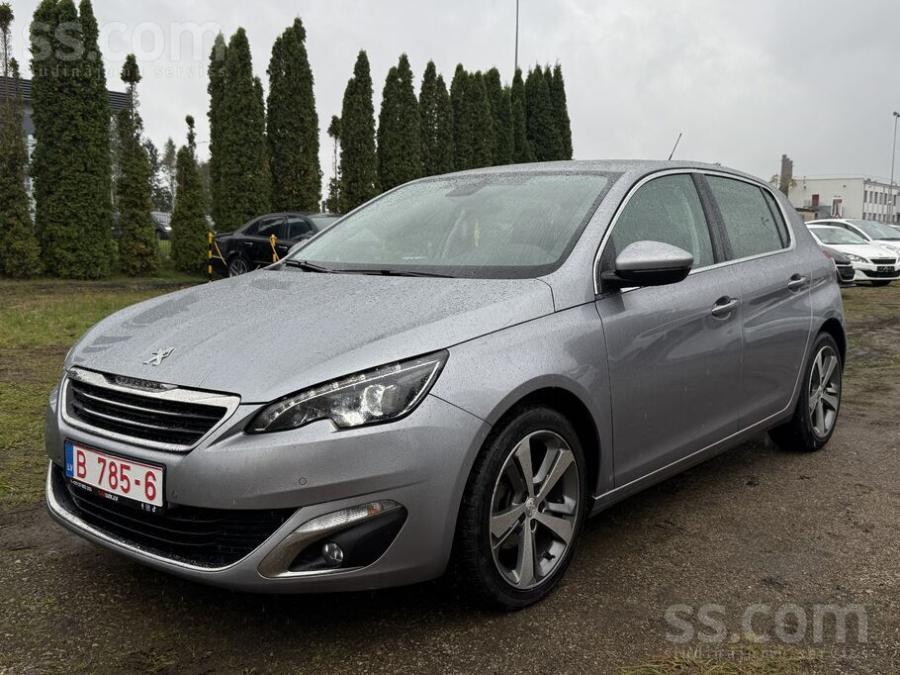 Grey Peugeot 308 2016 in Liepaja, with an engine capacity of 1.20 L and mileage of 117 thousand km for 5400 €, photo 1 on AUTOMOTO.COM.LV