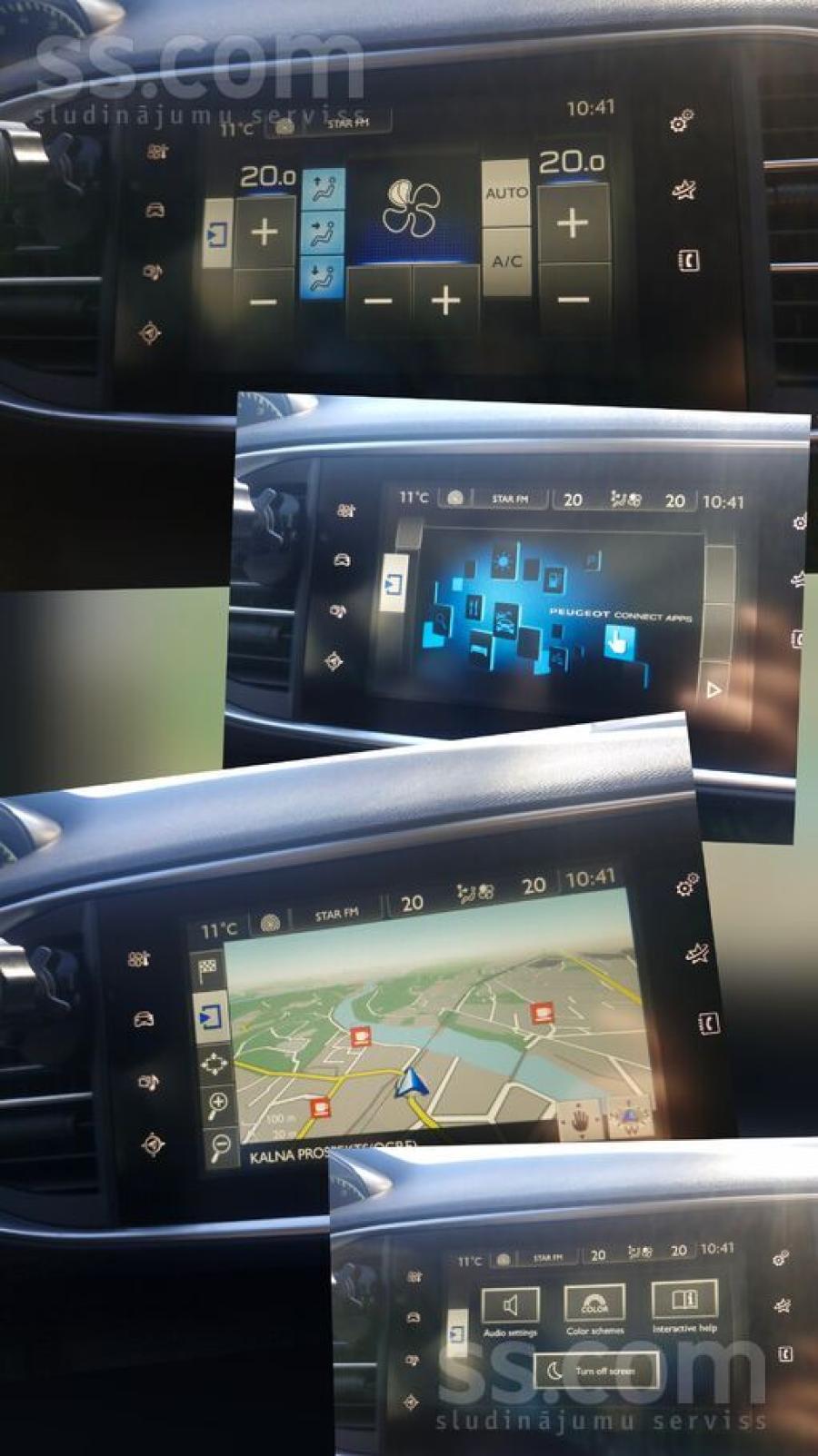 Pelēks Peugeot 308 2016 Ogre, ar dzinēja tilpumu 1.20 L un nobraukumu 175 tūkst. km par 7200 €, foto 15 vietnē AUTOMOTO.COM.LV
