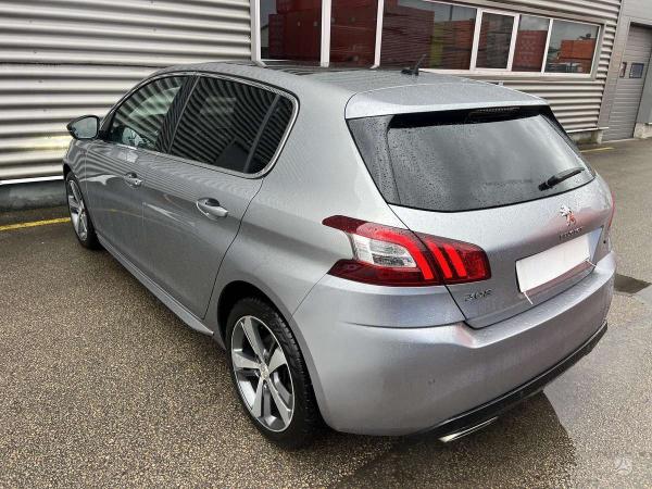 Pelēks Peugeot 308 2016 Viļņa, ar dzinēja tilpumu 1.20 L un nobraukumu 198 tūkst. km par 5400 €, foto 5 vietnē AUTOMOTO.COM.LV